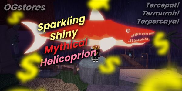 Beli Fish Sparkling Shiny Mythical Helicoprion Fisch Terlengkap dan ...