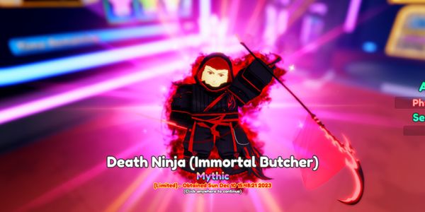 Beli Unit Death Ninja (Immortal Butcher) Anime Adventures Terlengkap ...