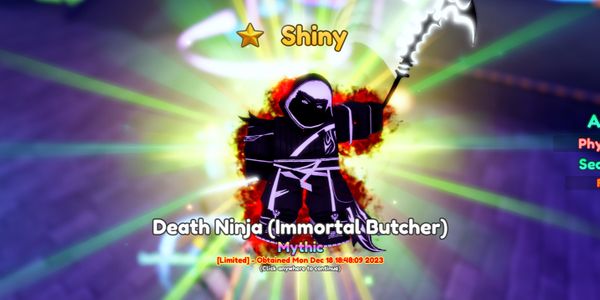 Beli Unit SHINY Death Butcher (Immortal Butcher) Anime Adventures ...