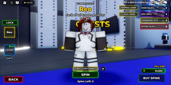 Buy Account Blue Lock Rivals - Reo + Trap Blue Lock Rivals 3276516 | itemku