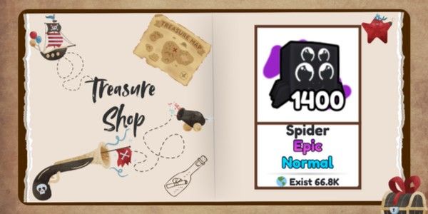 Buy Item "Loot a Pet | Spider (x1.400 Power)" Roblox 3280967 | itemku