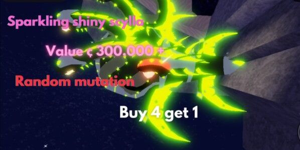 Buy Fish Sparkling Shiny Scylla Fisch 3335013 | itemku