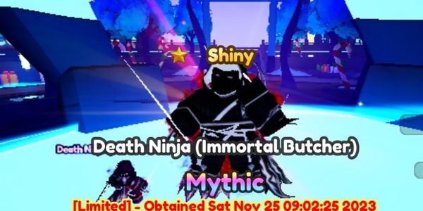 Beli Unit Shiny Death Ninja (Immortal Butcher) Anime Adventures ...