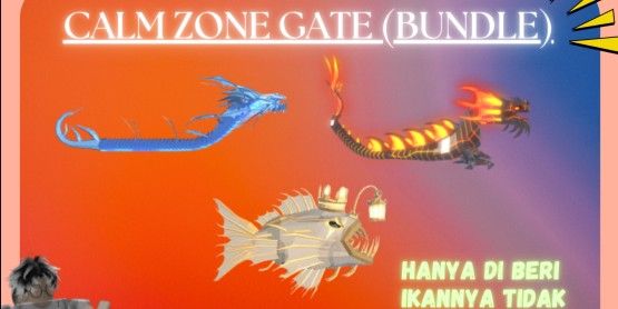 Buy Fish Calm zone gate (bundle) Fisch 3358060 | itemku