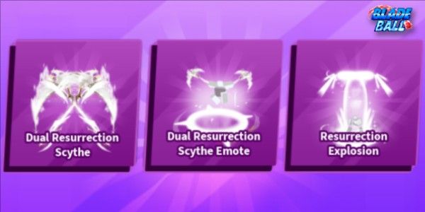 Buy Limited Swords Dual Resurrection Scythe Set (Sword, Emote ...