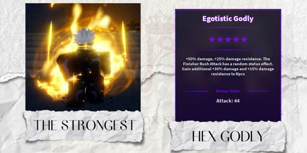 Beli Traits Hex Godly The Strongest / Gojo | Mythic Trait - A Universal ...