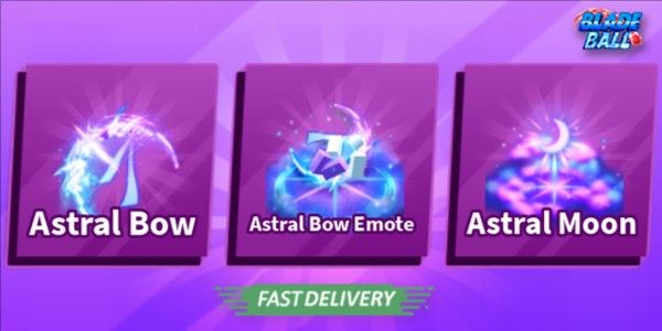 Buy Limited Swords Astral Bow Set (Sword, Emote, Explosion) Blade Ball ...
