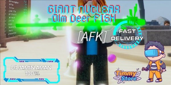 Buy Fish Nuclear Giant Olm Deer Fish | Rbl | Rare Fish Fisch 3359044 ...