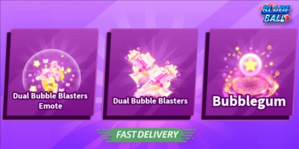 Buy Limited Swords Dual Bubble Blasters Set (Sword, Emote, Explosion ...