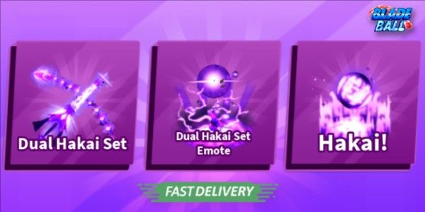 Buy Limited Swords Dual Hakai Set (Sword, Emote, Explosion) Blade Ball ...
