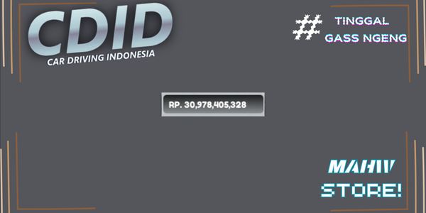 Buy Account Akun 30 M CDID (Car Driving Indonesia) Car Driving ...
