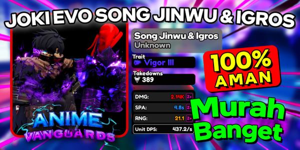 Buy Boosting Services Song Jinwu and Igros (Vanguard) Anime Vanguards ...