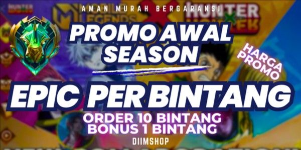 Buy Boosting Service Epic Per Bintang Mobile Legends 3179398 | itemku