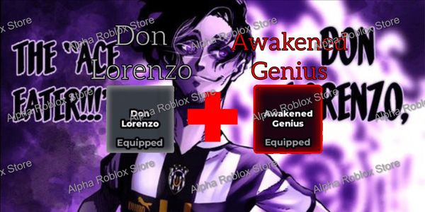 Buy Account Don Lorenzo Style + Awakened Genius Flow - Akun Blue Lock ...