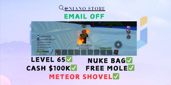 Beli Akun AKUN LEVEL 65 METEOR SHOVEL Dig It Terlengkap dan Termurah ...