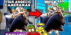 Buy Cameraman Titan Angelic Cameraman (exclusive) Toilet Tower Defense ...
