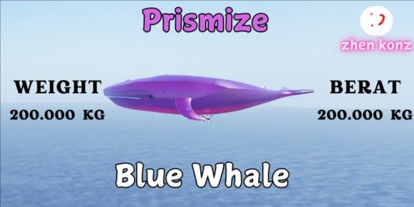 Buy Fish Prismize Blue Whale | Exotic Fish | Fisch Fisch 3336826 | itemku
