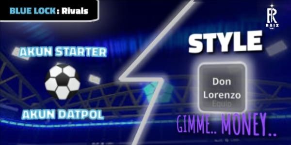 Buy Account Akun Blue Lock Rivals - Don Lorenzo (Style) Blue Lock ...