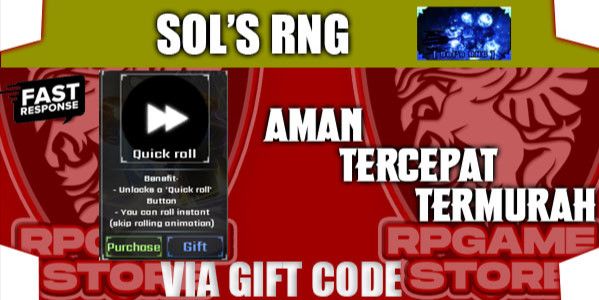Buy Gamepass Quick Roll Sol's RNG 3381870 | itemku