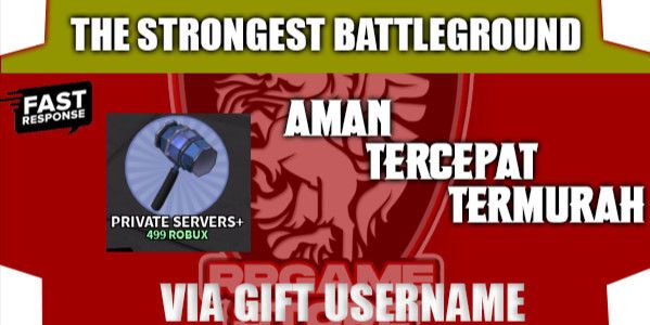 Buy Game Pass Private Servers+ The Strongest Battlegrounds 3383144 | itemku