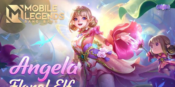 Beli Skin Skin Mobile Legends Angela Floral Elf (Collector Skin Angela ...