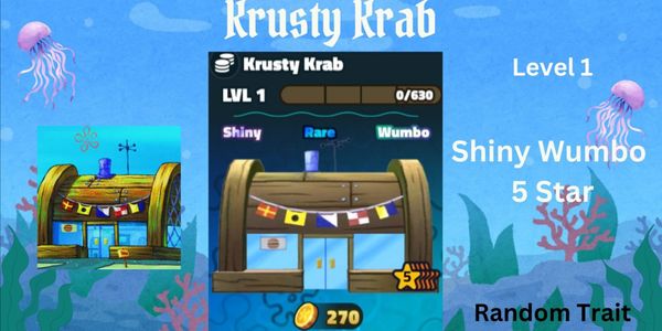 Buy Unit Krusty Krab (Shiny Wumbo 5 Star) SpongeBob Tower Defense ...