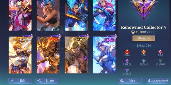 Buy Account Akun Mobile Legends Neo Beast Fredrin GG Mobile Legends ...