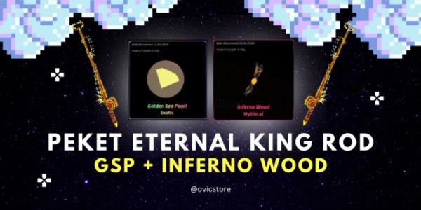 Beli Item Rod Of The Eternal King - ROTEK | Fisch Fisch Terlengkap dan ...