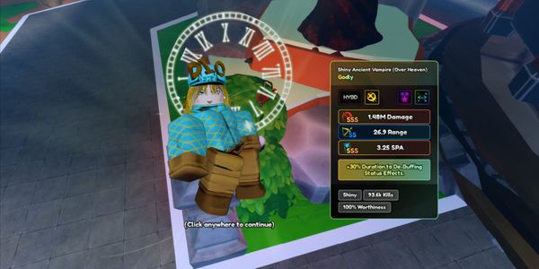 Buy Unit Ancient Vampire (Over Heaven) Anime Last Stand 3389156 | itemku