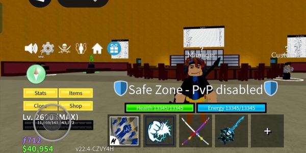 Buy Account Akun Blox Fruit Quake Awakening, Sword CDK, Shark V4, Blue ...