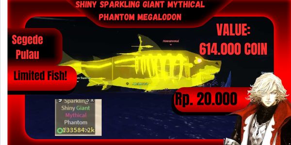 Beli Fish Shiny Sparkling Mythical Giant (SSGM) Phantom Megalodon ...