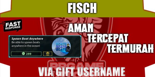 Buy gamepass Spawn Boat Anywhere Fisch 3388474 | itemku