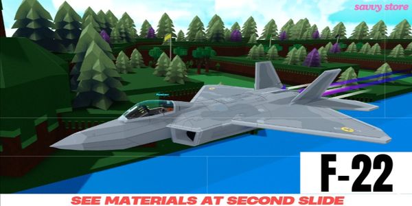 Beli Joki F-22 Plane Build | Build A Boat For Treasure RBL Build A Boat ...