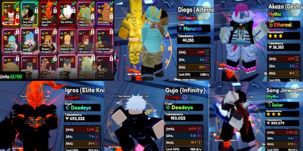 Buy Account Akun Unit Diogo Evo Monarch, Gojo Evo Deadeye, Igros Evo ...