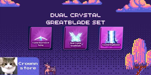 Buy Limited Swords Dual Crystal Greatblade set Blade Ball 3086904 | itemku