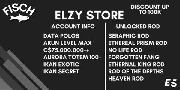 Buy Account Akun Fisch Level Max Fisch 3333005 | itemku