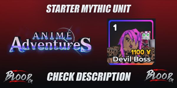 Beli Akun Akun Starter Mythic Unit (Devil Boss) - Anime Adventures ...