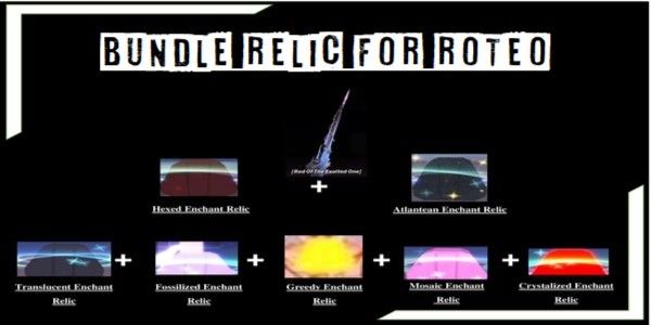 Buy Item paket relic rod of the exalted one (bundle relic for ROTEO ...
