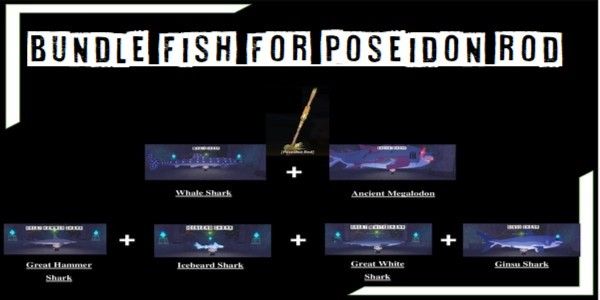 Buy Fish paket ikan poseidon rod (bundle fish for Poseidon Rod) Fisch ...