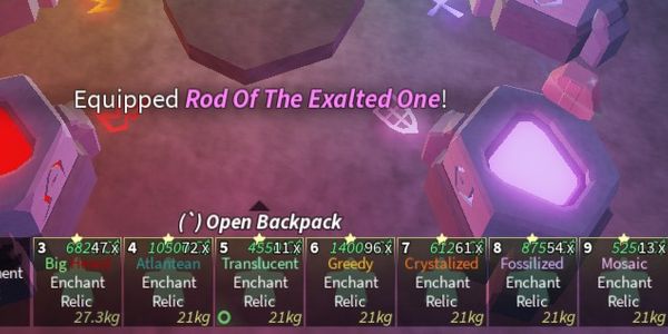 Beli Item Rod Of The Exalted One | Item Crafting - Fisch Fisch ...