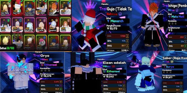 Buy Account Akun Unit Gojo Evo Monarch, Eizan Eteral, Oryo Eteral ...