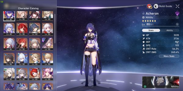 Buy Account Akun Sultan Acheron E4 Sign Yunli Sign The Herta Sign ...