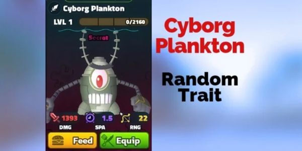 Beli Unit Cyborg Plankton SpongeBob Tower Defense Terlengkap dan ...
