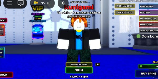Buy Account Akun Style Kunigami x Flow Prodigy Blue Lock Rivals 3350579 ...