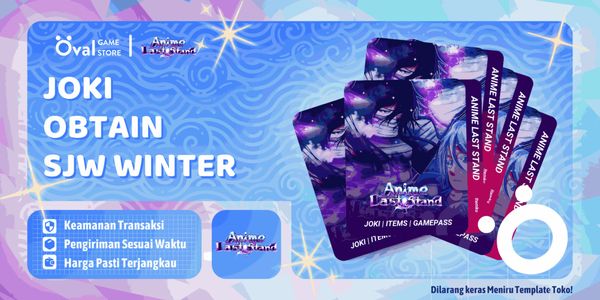 Buy Boosting Service Joki Obtain SJW Winter - Anime Last Stand Anime ...