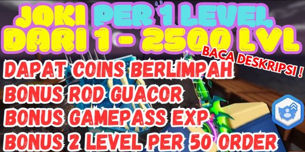 Buy Boosting Service Joki Level Fisch | Per 1 Level Fisch 3286401 | itemku