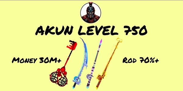 Buy Account Akun Level 750 Fisch 3422170 | itemku