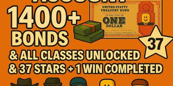 Buy Account AKUN DEAD RAILS | 1400+ BONDS & ALL CLASSES UNLOCKED & 37 ...