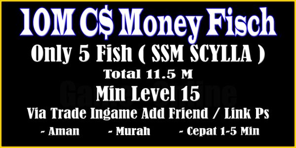 Buy Money 10M Money Fisch 3140125 | itemku