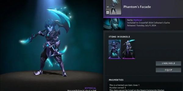 Beli Item Gift Phantom's Façade (Bundle Phantom Assassin Crownfall Act ...